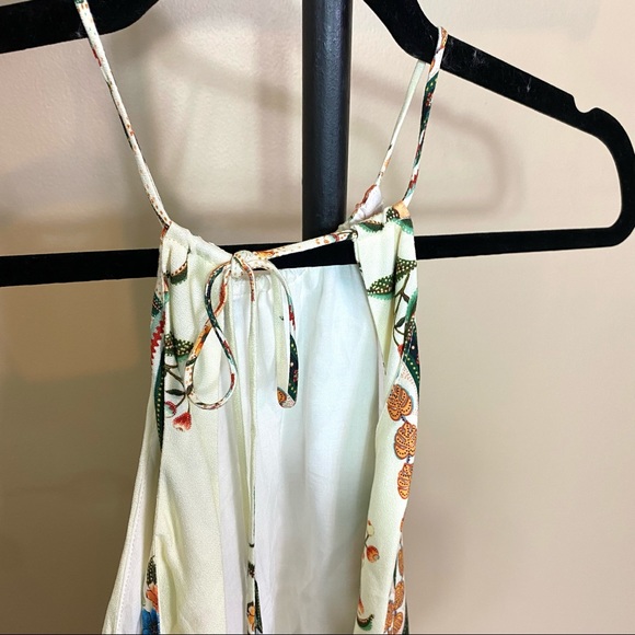 FARM Rio | Dresses | Rare Farm Rio Floral Off White Mini Dress | Poshmark